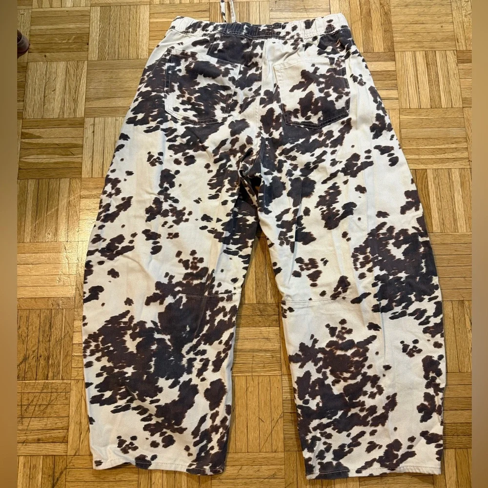 GAP | Jeans | Gap Mid Rise Cow Print Easy Horseshoe Jean | Poshmark